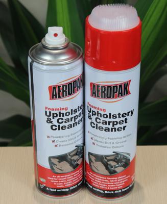 China Foamy Eco Friendly Cleaning Products For Car Seat / Upholstery Carpet for sale