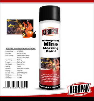 China 500ml Non Flammable Marking Spray Paint Weather Resistant High Gloss For Wood for sale