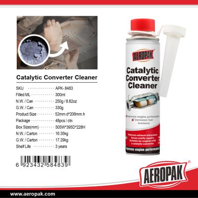 China Car Care Products Aeropak Catalytic Converter Cleaner for Engine Performance Improvement for sale