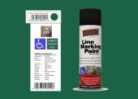 China AEROPAK for road with SGS fresh green color 500ml Linie Marking Spray Paint for sale