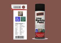 China AEROPAK 500ML mission brown color Line Marking Spray Paint for road with SGS for sale