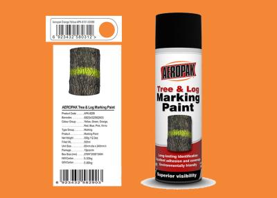 China AEROPAK Tree Marking Paint Orange Yellow Color 400ml / Can APK-8209-8 for sale