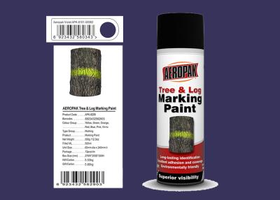 China Violet Color Marking Spray Paint 500ml SGS Certificate For Lumber for sale
