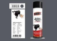 China Spray Marking Spray Paint Matt Light Gray Color No Harm For Animal APK-6810-8 for sale