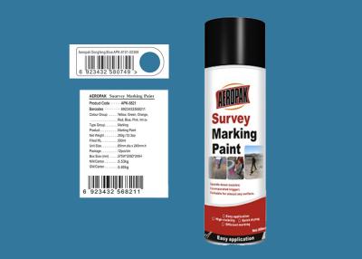 China Liquid State Survey Marking Paint Dongfeng Blue Color For Ground APK-6211-3 for sale
