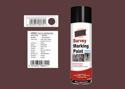 China Santana Red Color Ground Marking Paint With REACH Certification APK-6211-9 for sale