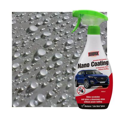 China 500ml Car Paint Nano Coating Hydrophobic Ceramic Spray for sale