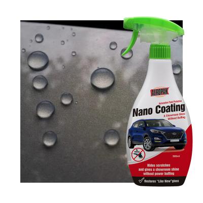 China 500ml Car Paint Nano Coating Hydrophobic Ceramic Spray for sale