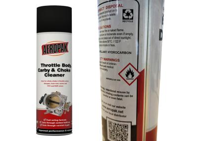 China Dirt Removal Carburetor Cleaner Spray For Sticky Choke And Throttle Valves for sale