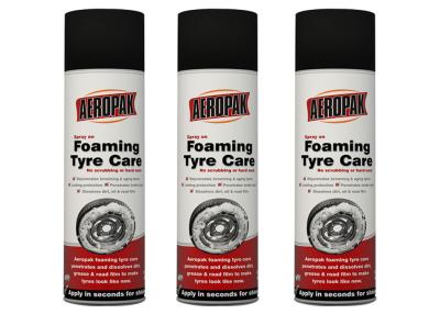 China ROHS Certificate Tyre Foam Spray Non Toxic For Dirt And Gum APK-8307 for sale