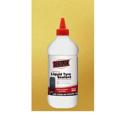 China Aeropak 500ml Liquid Tyre Sealant for 6mm Puncture Repair for sale