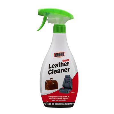 China Aeropak 500ml Deep Decontamination Multi-Purpose Genuine Leather Cleaner Spray with 3 Years Shelf Life for sale