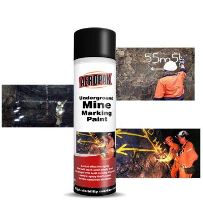China High Visibility Underground Mine Marking Paint with 350g Weight and 3 Years Shelf Life for sale