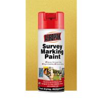 China 500ml Upside-down Inverted Ecofriendly High Visibility Survey Marking Paint Spray for sale