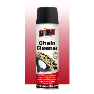 China Aeropak 500ml Biodegradable Aerosol Bicycle Chain Cleaner & Degreaser Spray Effective for All Types of Bike for sale