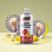 China 200ml Aerosol Multi-purpose White Lithium Grease Lubricant Spray for sale