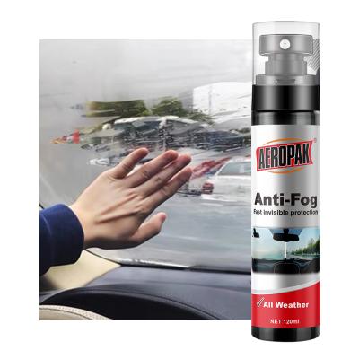 China Aeropak 120ml Car Windshield & Window Anti-Fog Spray-Long Lasting No Streaks High Transparency for sale