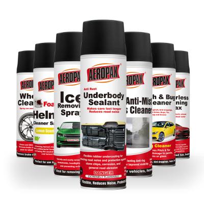 China Aeropak Antifreeze Coolant Car Spray Tire Sealer Brake Carburetor Wax Air Conditioner Foam Cleaner Biodegradable Aerosol for sale