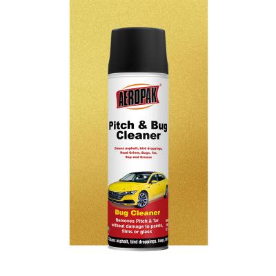 China Aeropak APK-8305 Pitch & Bug Car Body Cleaner Fluid with Fast Cleaning and No Harm to Paint for sale