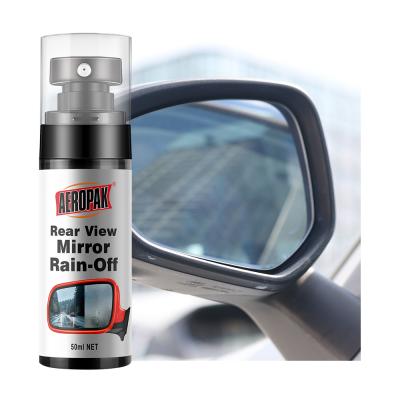 China Aeropak 50ml Bottle Spray Easy-to-Apply Long-Last Rear View Mirror Rain-Off Waterproofing Extended-Duration Car Care Product for sale