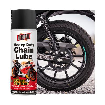 China AEROPAK 200ml Aerosol Car Bike Motorcycle Care Industrial Solution for Bicycle Chain Lubricating Oil Spray for sale