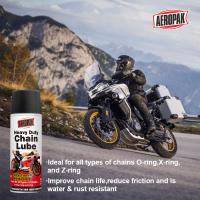 China AEROPAK 200ml Aerosol Car Bike Motorcycle Care Industrial Solution for Bicycle Chain Lubricating Oil Spray for sale