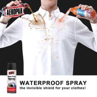China Aeropak Aerosol Spray 120g Tinplate Waterproof Water Repellent Liquid Coating for Clothes Shoes Leather Fabric 3-Year Expiration for sale