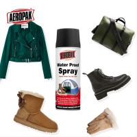 China Aeropak Aerosol Spray 120g Tinplate Waterproof Water Repellent Liquid Coating for Clothes Shoes Leather Fabric 3-Year Expiration for sale