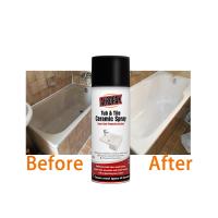 China Aeropak 400ml Waterproof White Tub and Tile Refinishing Ceramic Paint Spray for sale