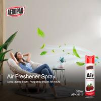 China Aeropak 330ml Eco-Friendly Aerosol Rose Scent Air Freshener Spray for Home & Car Indoor Use Long Lasting for sale