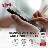 China Aeropak 200ml Aerosol Eco-Friendly Alcohol-Free Anti-Static Streak Free Fast-Drying Multi-Purpose Customized Colors Screen for sale
