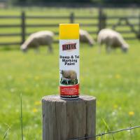 China Professional 500ml Livestock Breeding Estrous Marker Spray Paint Wholesale Private Label Heat Detection Tail Marking Premium for sale