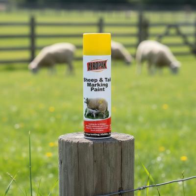 China Professional 500ml Livestock Breeding Estrous Marker Spray Paint Wholesale Private Label Heat Detection Tail Marking Premium for sale