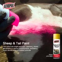 China Professional 500ml Livestock Breeding Estrous Marker Spray Paint Wholesale Private Label Heat Detection Tail Marking Premium for sale