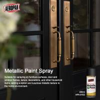 China High Quality 400ml Quick Dry High Gloss Acrylic Liquid Coating Wholesale Custom Color Metallic Spray Paint Aeropak Automotive for sale
