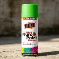 China Aeropak 400ml Acrylic High Visibility Neon Color Wholesale Private Label Fluorescent Paint Spray Safety Marking DIY Projects for sale