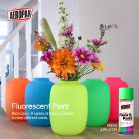 China Aeropak 400ml Acrylic High Visibility Neon Color Wholesale Private Label Fluorescent Paint Spray Safety Marking DIY Projects for sale