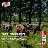 China Aeropak Animal Marking Acrylic Liquid Coating & Spray Paint (Other Names Animal Marking Paint) Model APK-6810 for Appliance Use for sale
