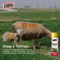 China Animal Marking Paste Aeropak for Pigs Sheep Cattle and Horses Long Lasting Visible Rich Colors Skin Safe for Livestock Farming for sale