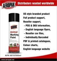 China Aeropak 500ml Animal Marking Paint Animal Marker for sale