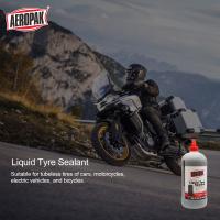China Aeropak Universal Liquid Tyre Sealant 500ml -15C/5F Anti-Freeze for Cars Motorcycles Bikes Car Care for sale