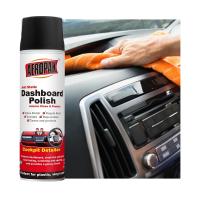 China Aeropak 500ml Car Care Products Cockpit Dashboard Wax Polish Cleaner Spray for Leather for sale
