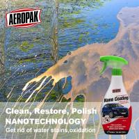 China Aeropak 500ml Bottle Polishing Painting-Easy Spray Nano Car Coating Hydrophobic Spray Suitable for All Car Surfaces for sale