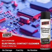 China Aeropak 500ml Aerosol Fluid & Chemicals High-Efficiency Electronic Contact Cleaner Precision Electronics Lubricant Product Spray for sale