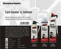 China Non-Flammable Tyre Sealer Inflator Fire Extinguisher for sale