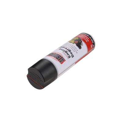 China Good Quality Car Care Products Aeropak 500ml Engine Degreaser Cleaner Spray for sale