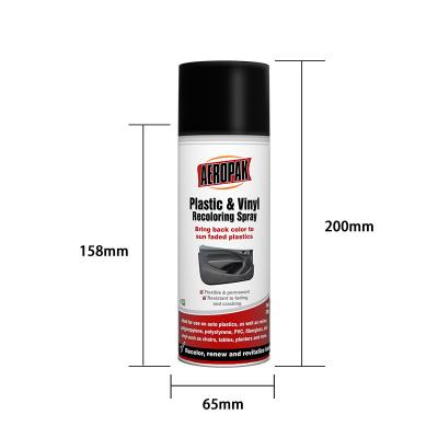 China ISO14001 Aeropak 400ml Plastic Renew Spray Paint Liquid Coating for sale