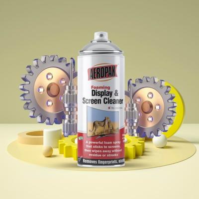 China Aeropak Screen Cleaner Spray 200ml For Macbook Foam Display for sale