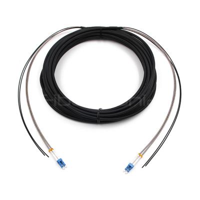 China FTTA Outdoor Armored Fiber Patch Cable LC/UPC-LC/UPC 2 Cores OS2 LSZH 7.0mm with -40°C to 85°C Operating Temperature for sale