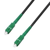 China SC APC to SC APC Simplex 9/125 OS2 Single Mode Armored Fiber Cable 4.8mm with ≤0.3dB Insertion Loss for sale